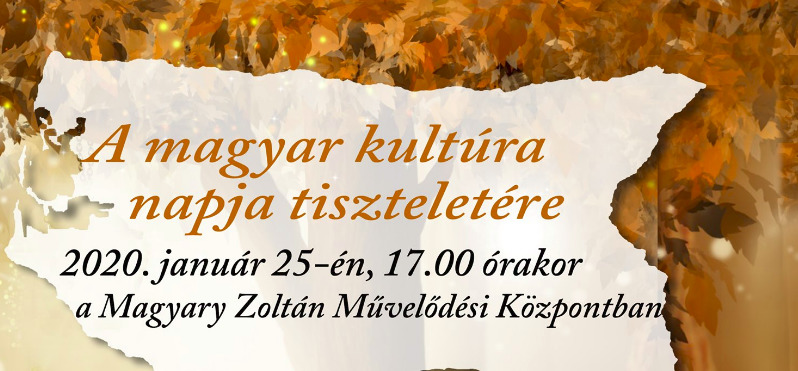 A magyar kultúra napja 2020 | Kenderke Református Alapfokú Művészeti Iskola